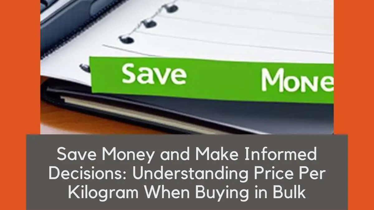 Save Money and Make Informed Decisions: Understanding Price Per ...